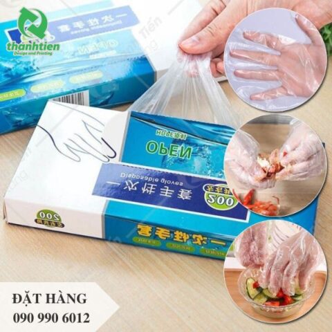 Bao Tay Nilon Dùng 1 Lần An Toàn VSTP Giá Rẻ Tại Đà Nẵng