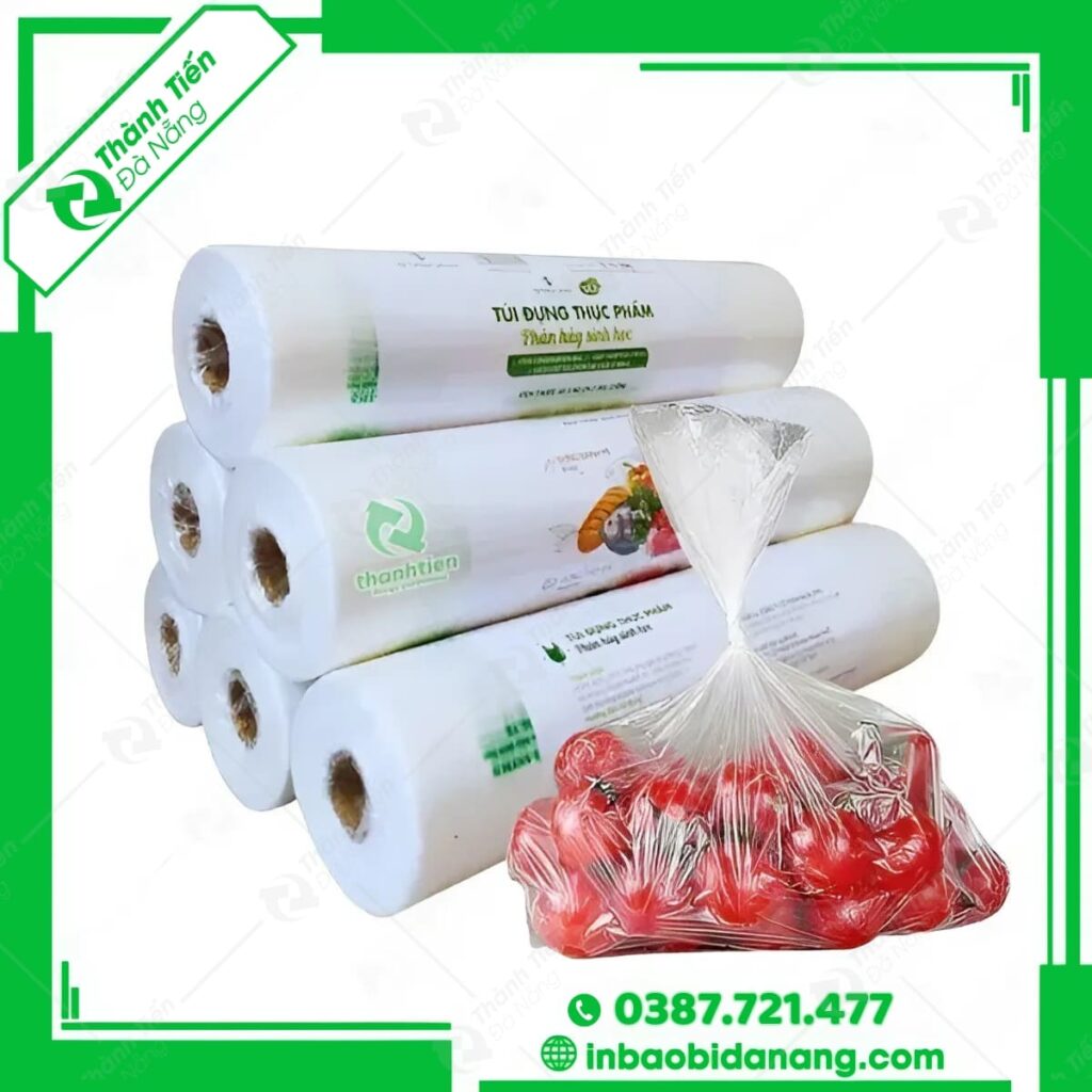 Túi nilon trong suốt giá rẻ, đủ size, in ấn theo yêu cầu